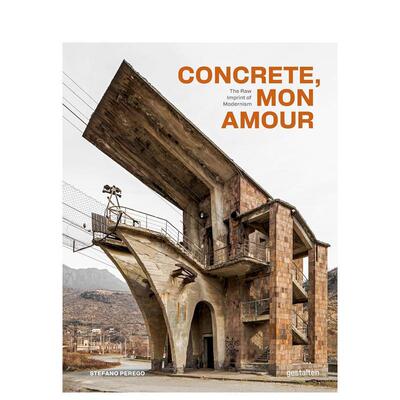 【预售】混凝土之恋：粗粝的现代主义印记 Stefano Perego建筑摄影集 Concrete， mon amour 原版英文建筑设计 粗野主义