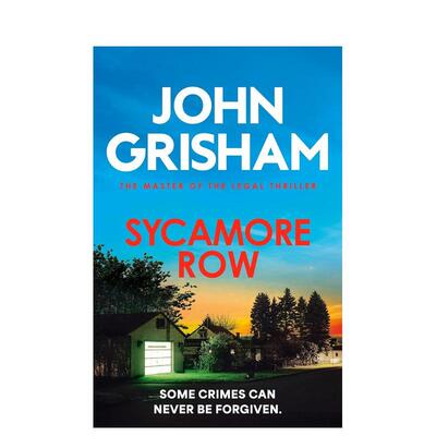 【现货】【法庭派推理大师John Grisham】悬铃木审判 Sycamore Row 原版英文文学小说 流行小说 法律推理惊悚