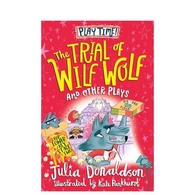 【预售】威尔夫狼的审判及其他戏剧 The Trial of Wilf Wolf and other plays 原版英文儿童故事 咕噜牛作者 趣味表演短剧 演出