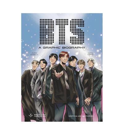 【预售】防弹少年团：图像传记 BTS: A Graphic Biography 原版英文漫画书