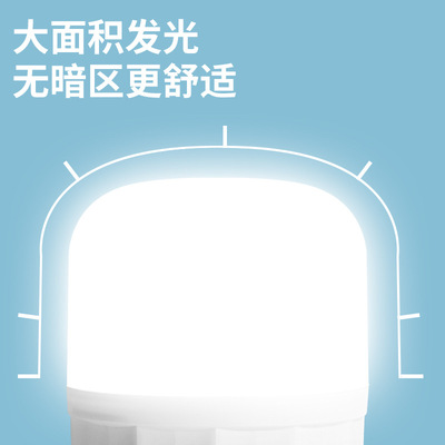 厂家led球泡三防led灯泡仓库超市商用家用节能灯泡e27螺口
