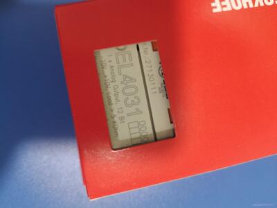 倍福模块现货供应，型号EL4031。有需要的联系我议价商品