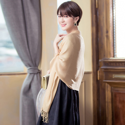 小披肩围巾外搭斗蓬披风