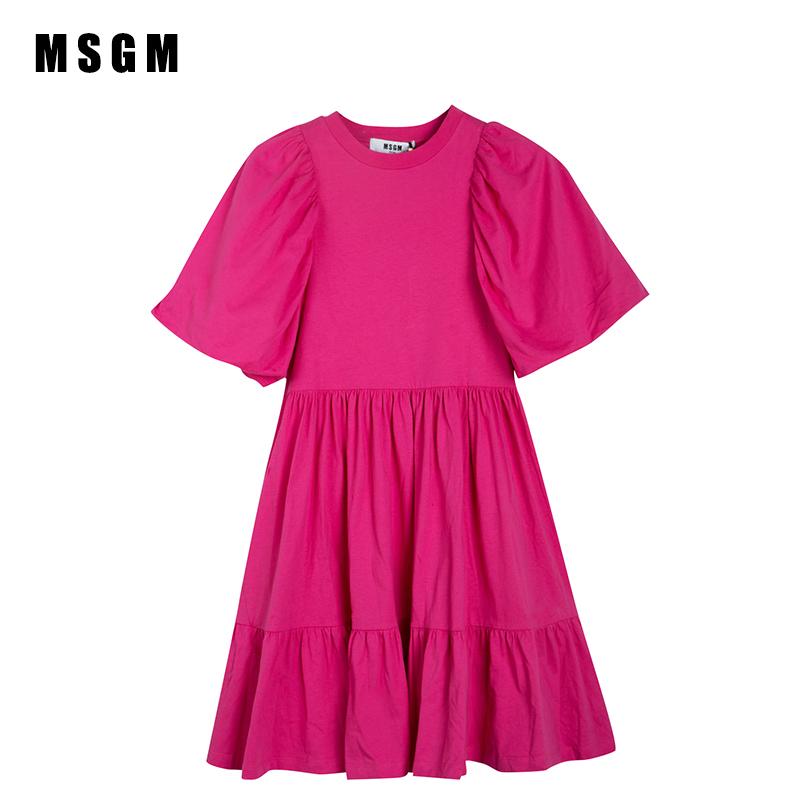 【撤柜特卖】MSGM泡泡袖时尚淑女连衣裙
