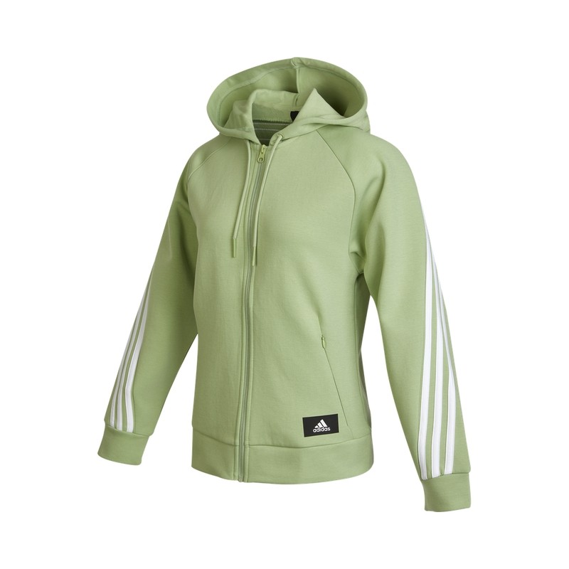 阿迪达斯2022女子保暖防风休闲夹克针织外套HE1661 HE1660 H07749_虎窝淘