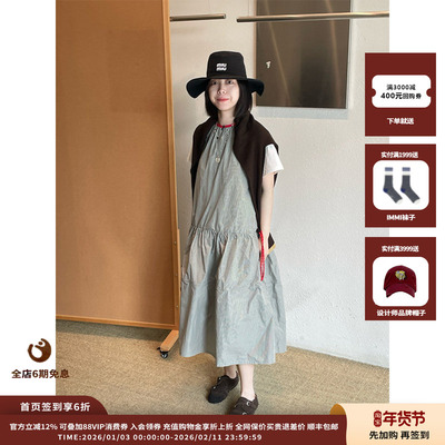 【现货】设计师品牌SHORT SENTENCE 25AW无袖运动感连衣裙JULY