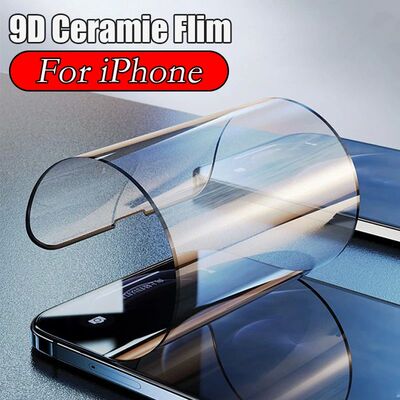 Screen Protector Full Cover Ceramics Film For iPhone 15 14 1