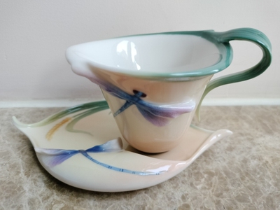 FRANZ 法蓝瓷(正品) - 兰阳风情系列：茶杯碟