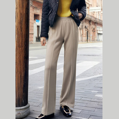 保暖微喇休闲裤长裤伊系列绒面