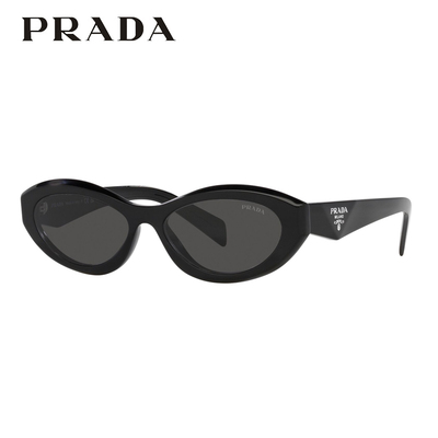 Prada普拉达墨镜偏光猫眼复古太阳镜女高级感带度数近视墨镜26ZSF