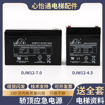 轿顶应急电源理士蓄电池12V