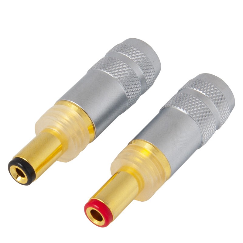 原装日本Oyaide 欧亚德DC2.1 DC2.5 DC直流插头 散装