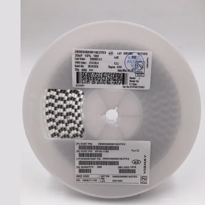 100UF 10V 7343-D型 10% VISHAY/威世钽电容 TR3D107K010C0080