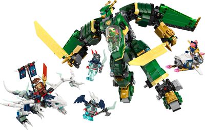 乐高 lego 幻影忍者 71845 劳埃德的变形机甲 杀肉 套装拆出
