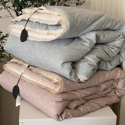 韩国大鹅慕斯全棉春秋被2米