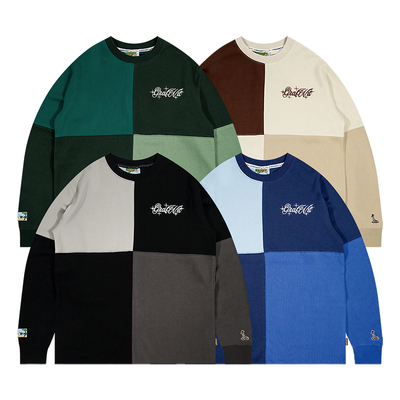 GRAF&WU拼接美式街头长袖