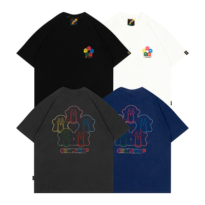 GRAF五环奥运水钻口袋凉感短袖