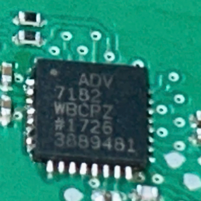 ADV7182WBCPZ 汽车电脑板视频解码器芯片 QFN
