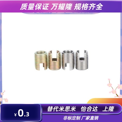 ENT/ENTS3-6/4-8/5-10/6-14/8-15/10-18/12-22 开槽自攻套