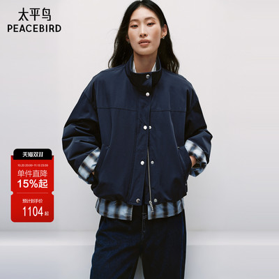 商场同款太平鸟轻薄夹克羽绒服