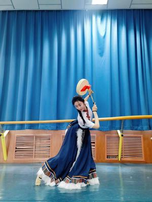 团购优惠藏族舞蹈服练习裙