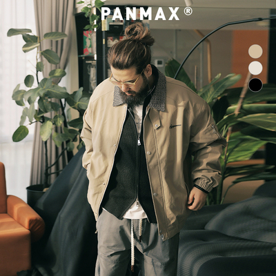 日系工装夹克秋新款PANMAX大码