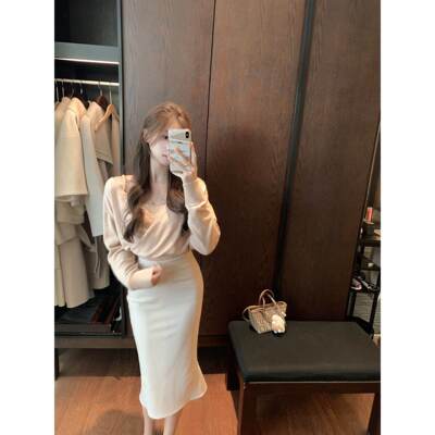 【初恋心事】鱼尾包臀半身裙