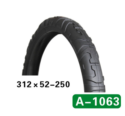 HTOA婴儿推车轮胎312x52-250轮胎内胎型号A1063花纹