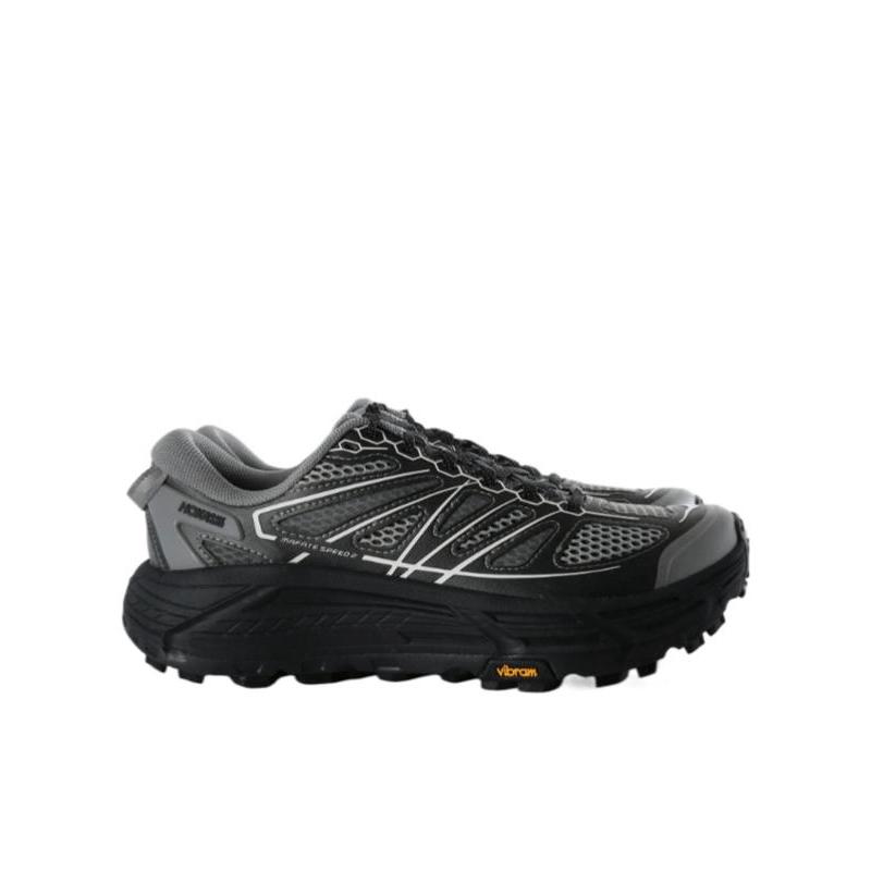 海外代购Hoka OneOne男士跑步鞋Vibram大底稳固抓地网眼拼接