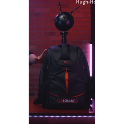 SOMITA单反相机包双肩包专业防盗大容量摄影相机镜头包单反相机背包