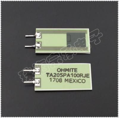 进口墨西哥 100R 5W OHMITE TA205PA100RJE 100欧 无感电阻器