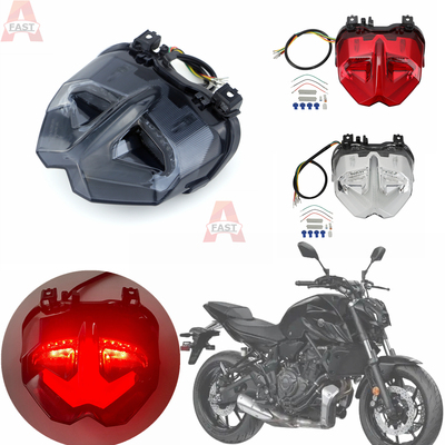 适用雅马哈MT09 FZ09 2021-2022年 改装LED后尾灯刹车转向灯总成