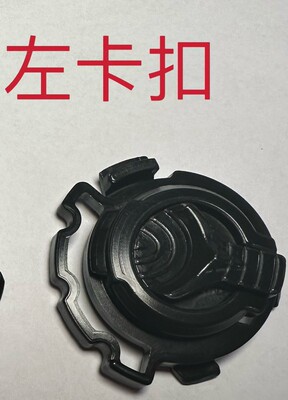豪爵夏季小半盔头盔镜片卡扣附件左右半盔附件