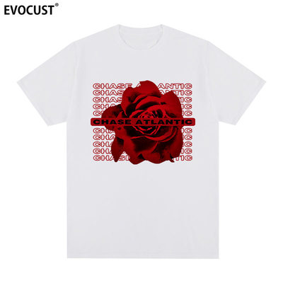 Chase Atlantic 短袖T恤Rose另类流行摇滚朋克美式复古INS男女Tee