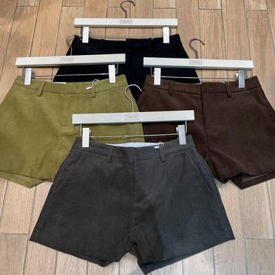 31311纯色口袋百搭休闲短裤