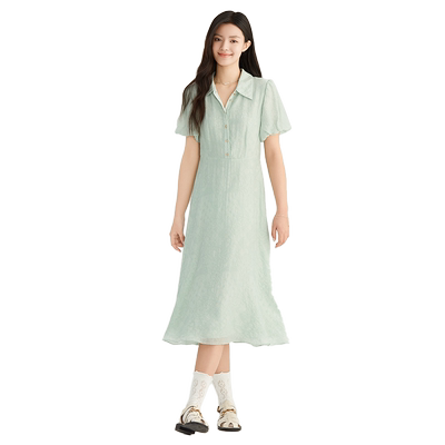艺之卉绿野仙踪浪漫薄纱连衣裙