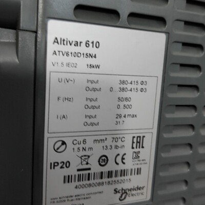 议价变频器ATV610D15N4A