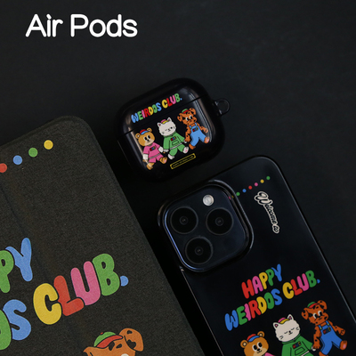 三个伙伴airpodspro2保护套airpodspro菲林硬壳二三代耳机保护壳airpods3保护套airpods1/2蓝牙耳机保护套