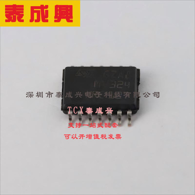 LMV324IPT ST(意法半导体) 运算放大器 0.45V/us 四路 16nA 1.3MH