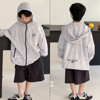 布芮欧男女童超薄韩版防晒衣外套