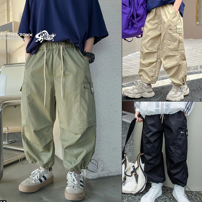 牛哆哆薄款休闲裤中大童宽松长裤