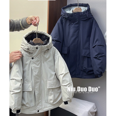 牛哆哆冬新款男女童羽绒服冲锋衣