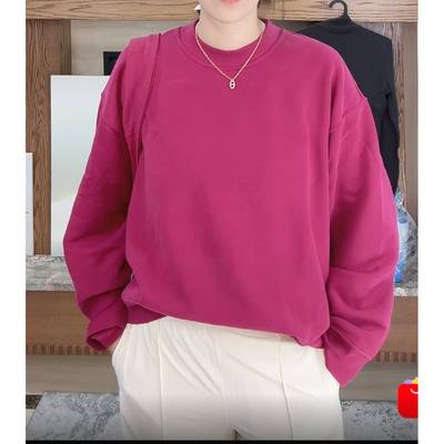 lululemon代购 Steady State Crew 男女同款加绒圆领宽松卫衣