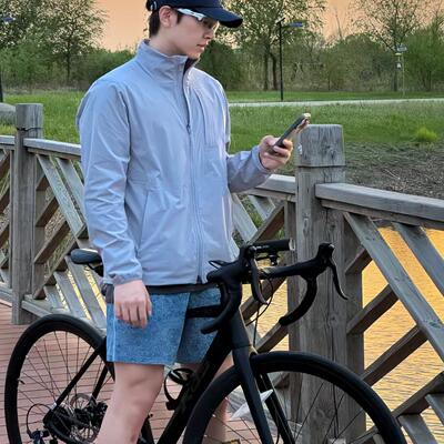 lululemon代购 Sojourn Windbreaker Jacket 男士防风夹克/外套
