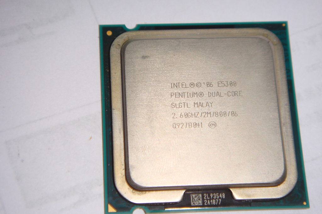 二手CPU/Intel奔腾双核E5300二手台式机电脑配件100%正品行货拆机_虎窝淘