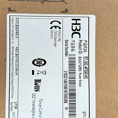 RT-SIC-4FSW-H3H3C四端口接口卡全新原包装