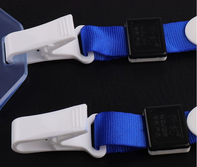 科记K-1506 飞机扣1.5cm工牌挂绳工作证吊绳展会证绳子工作牌挂脖