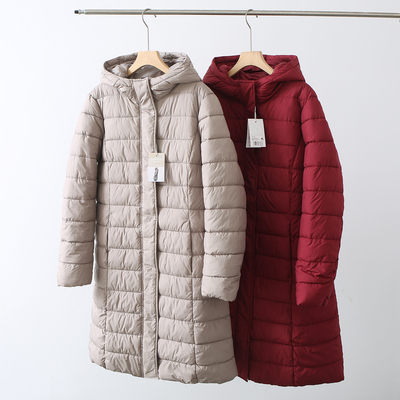 走德国单 49欧元 加厚抗寒棉衣棉服保暖防风防水冬季中长款外套女