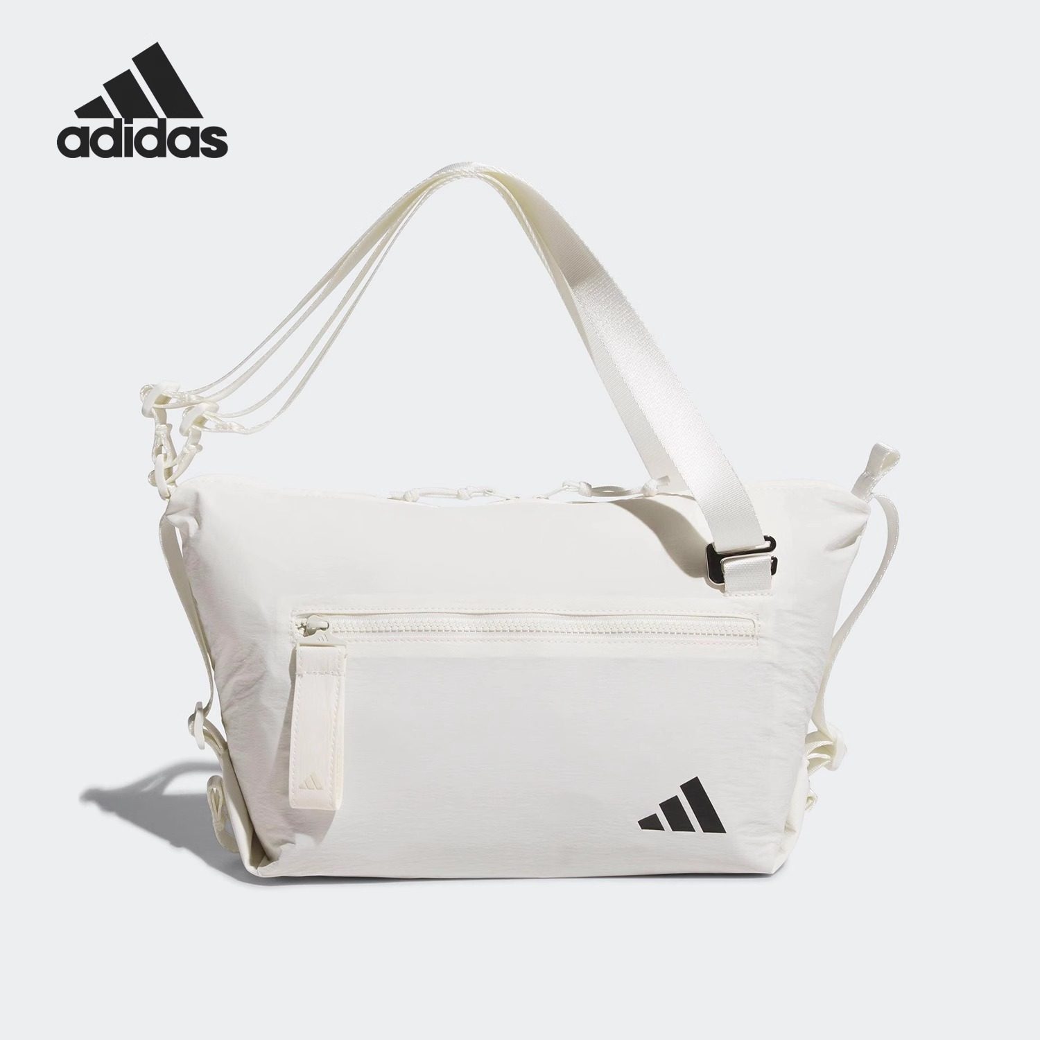 Adidas/阿迪达斯正品2026新款男女便携休闲运动斜跨手拎包KC1403