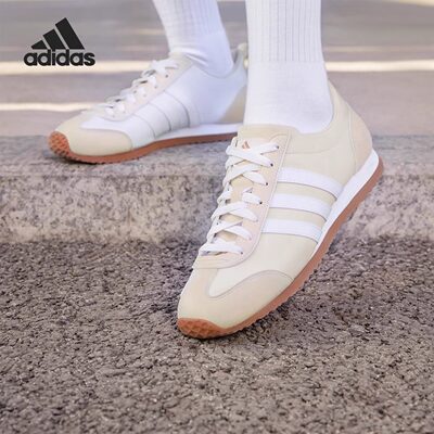 Adidas/阿迪达斯正品VS JOG 2.0男女款时尚透气耐磨休闲鞋JI2435